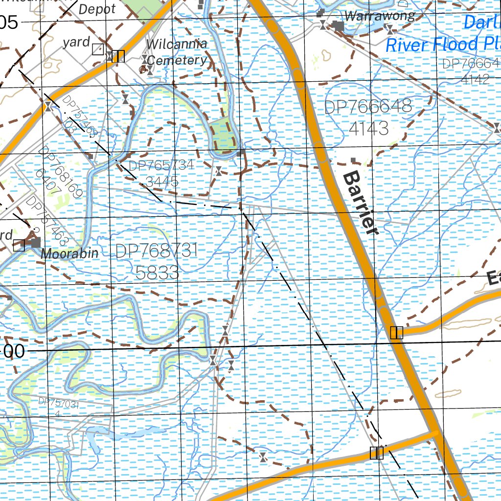 Wilcannia 7534 Map by NSW Government Spatial Services | Avenza Maps