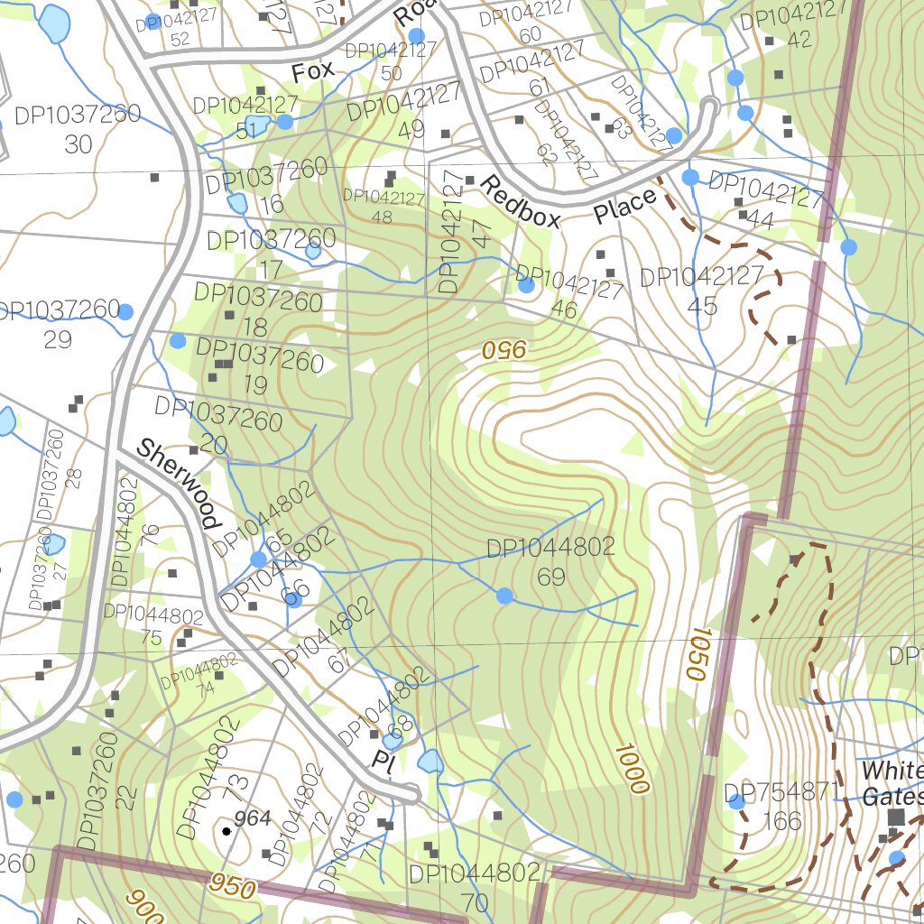 Williamsdale 8726-4N Map by NSW Government Spatial Services | Avenza Maps