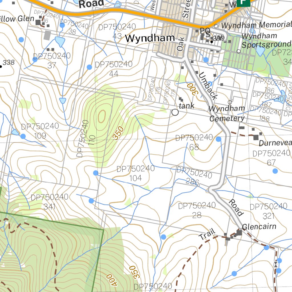 Wyndham 8824-3S Map by NSW Government Spatial Services | Avenza Maps