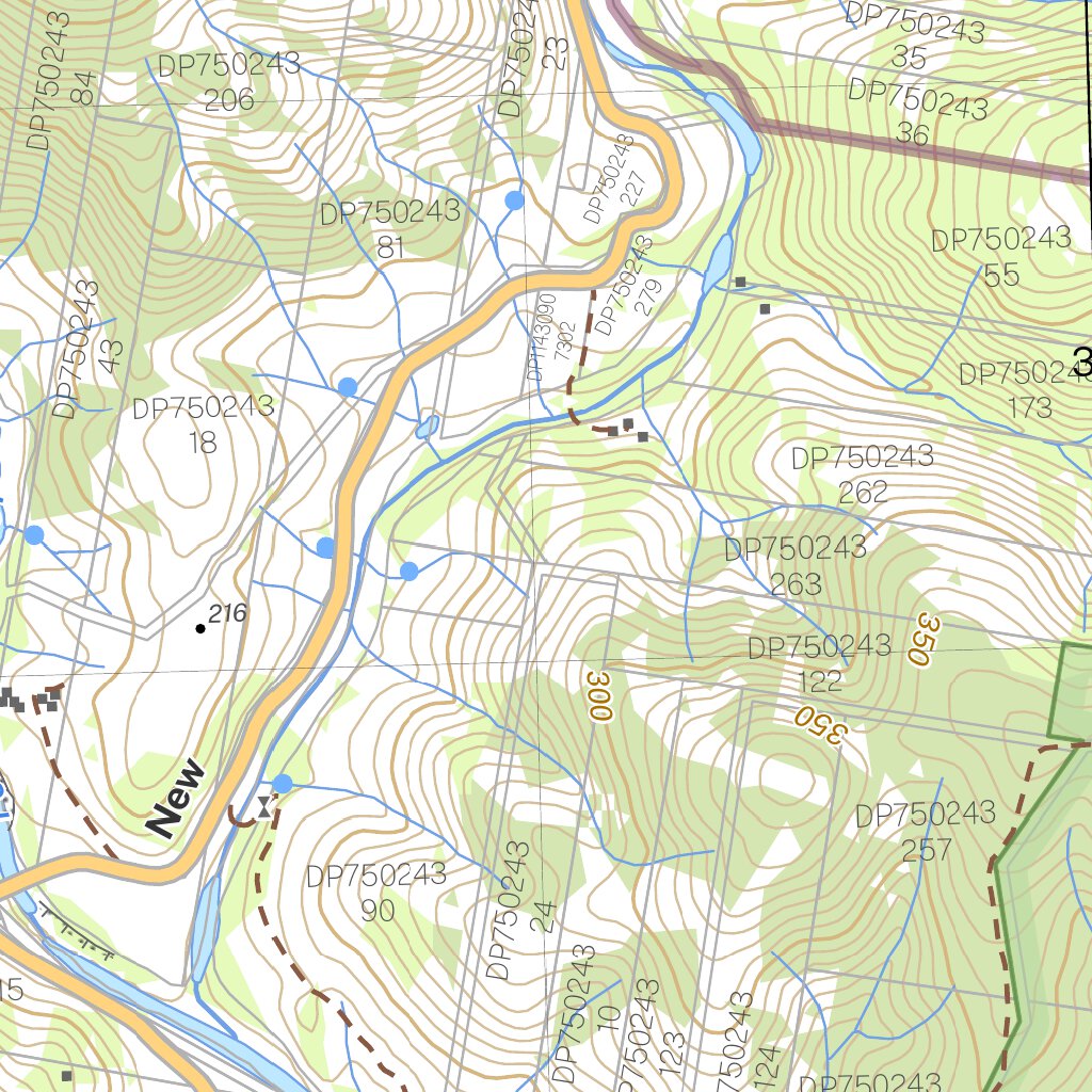 Wyndham 8824-3S Map by NSW Government Spatial Services | Avenza Maps