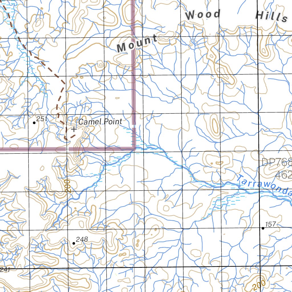 Yantara 7338 Map by NSW Government Spatial Services | Avenza Maps