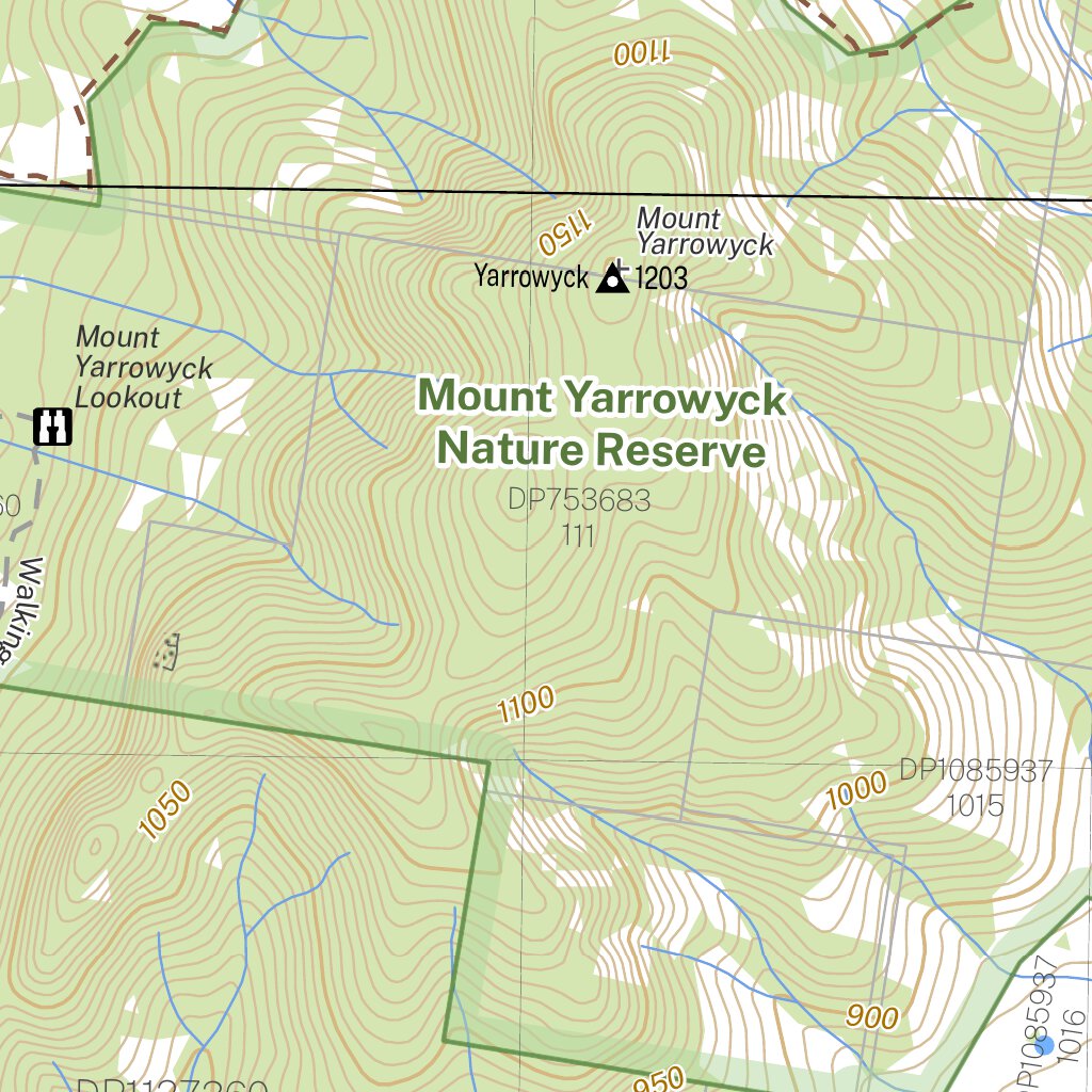 Yarrowyck 9137-2S Map by NSW Government Spatial Services | Avenza Maps