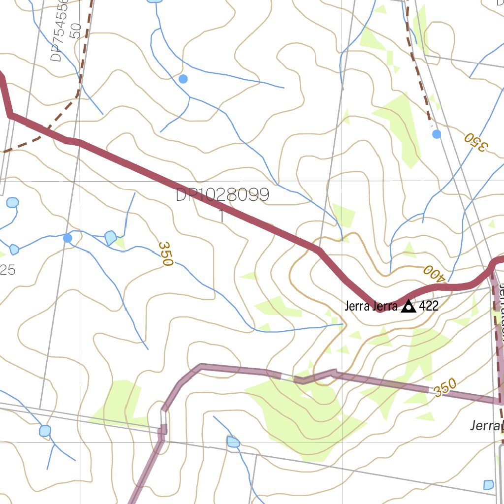 Yerong Creek 8327-3S Map by NSW Government Spatial Services | Avenza Maps