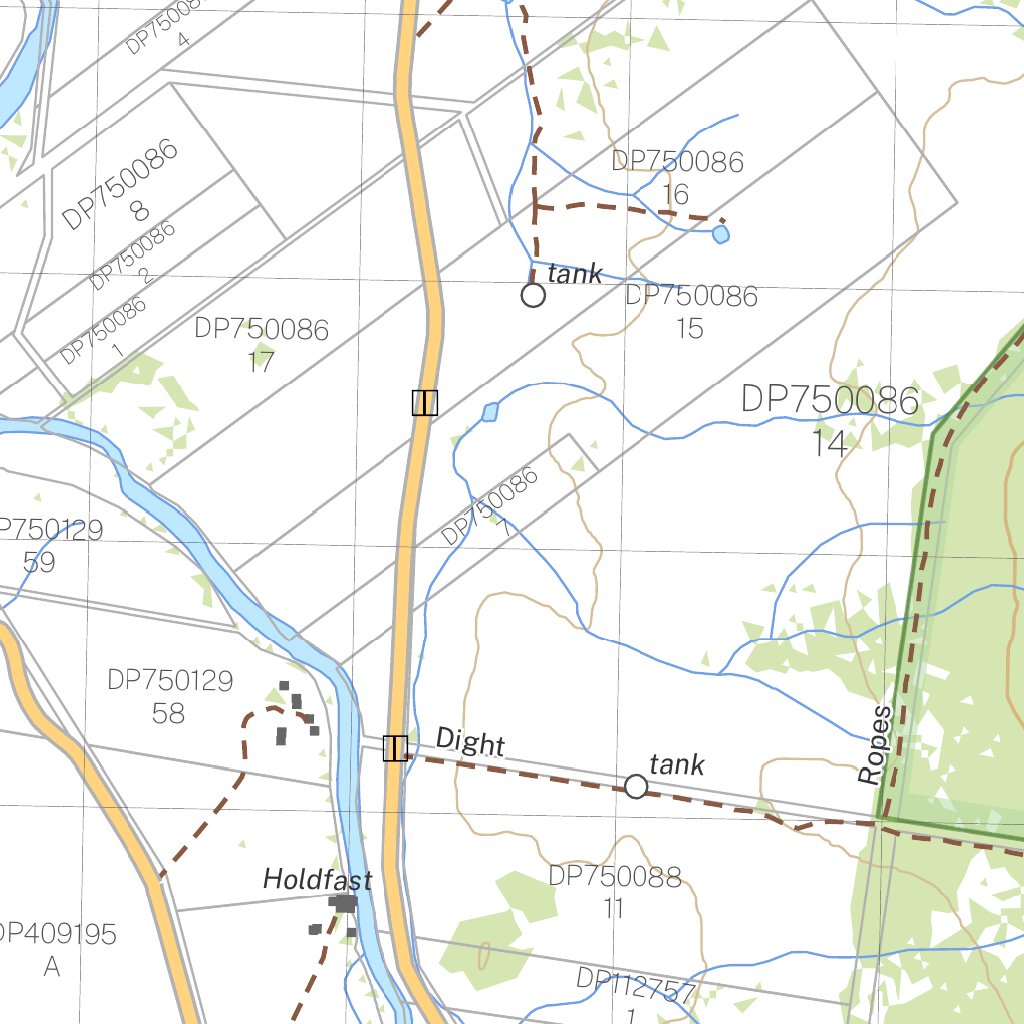Yetman 9040-S Map by NSW Government Spatial Services | Avenza Maps