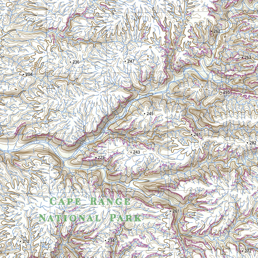 1653-E YARDIE CREEK & MANDU Map by nswtopo | Avenza Maps