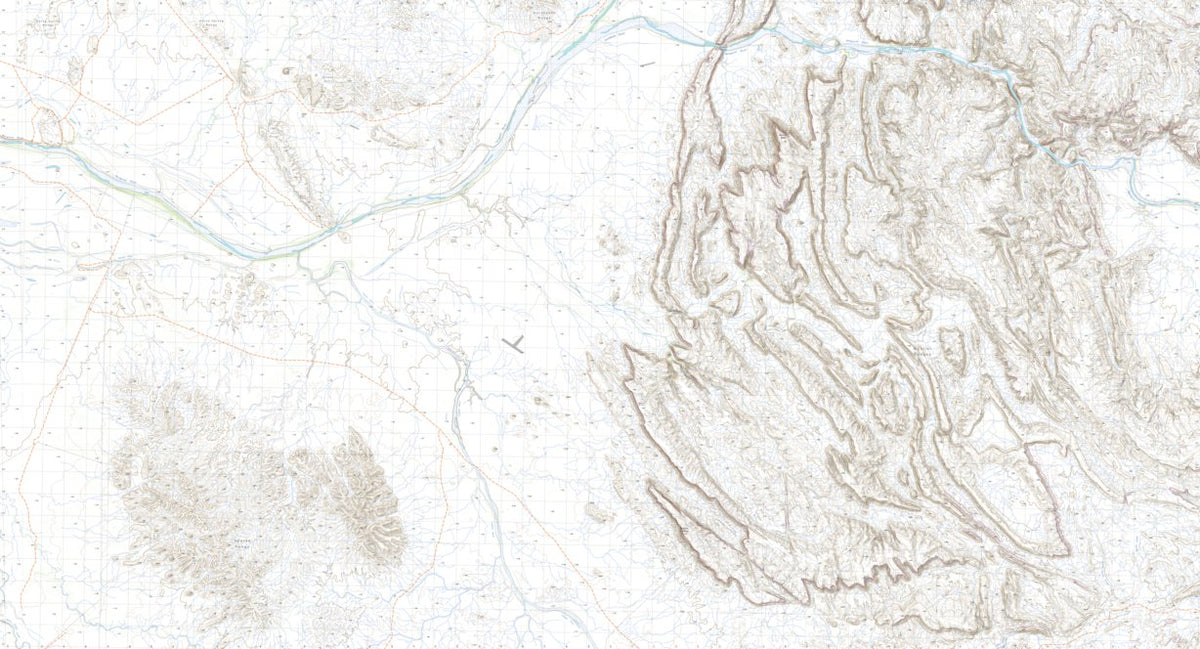 4161-S MOUNT KRAUSS & MOUNT HUXLEY Map by nswtopo | Avenza Maps