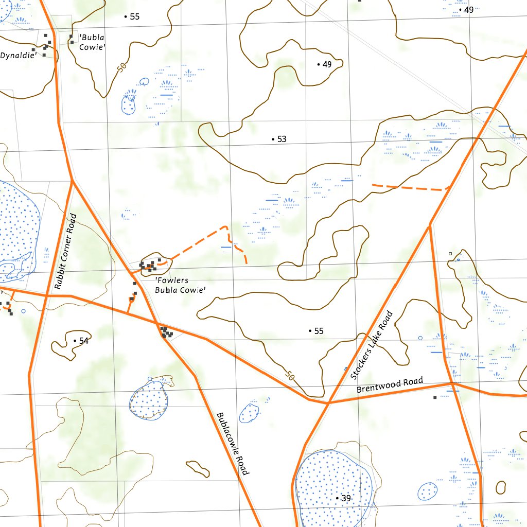 6428-S MINLATON & STANSBURY Map by nswtopo | Avenza Maps