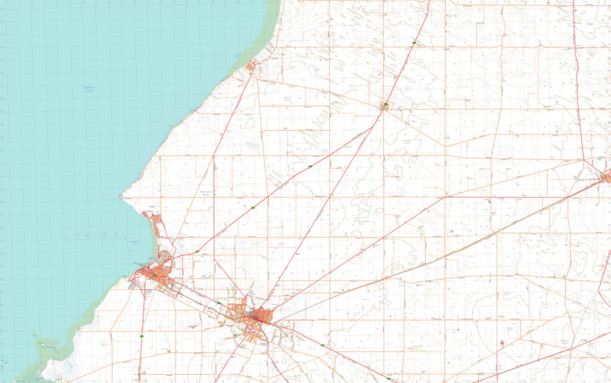 6430-S WALLAROO & ALFORD Map by nswtopo | Avenza Maps