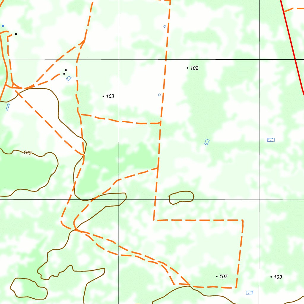 7024-1-S MT MOFFAT SOUTH Map by nswtopo | Avenza Maps