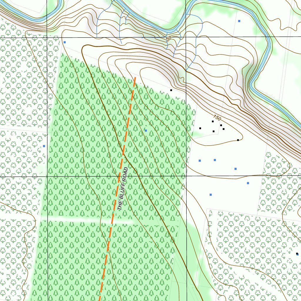 7122-1-S CASTERTON SOUTH Map by nswtopo | Avenza Maps