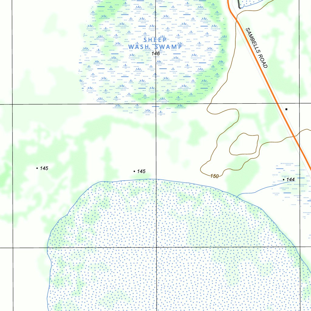 7124-1-S GOROKE SOUTH Map by nswtopo | Avenza Maps