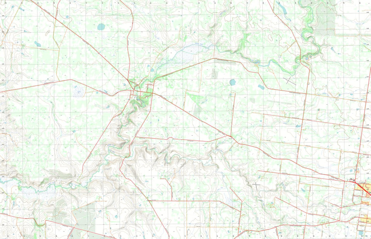 7222-1-S WANNON SOUTH Map by nswtopo | Avenza Maps