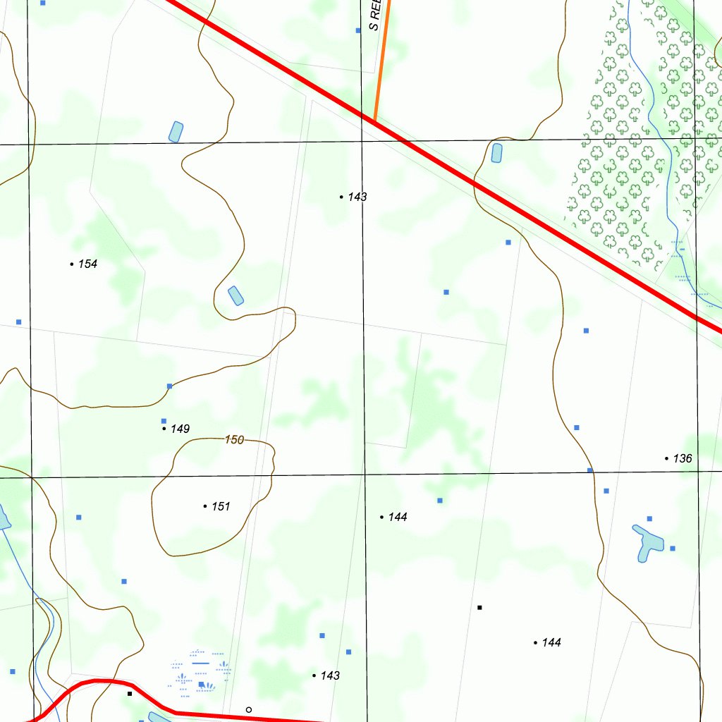 7222-1-S WANNON SOUTH Map by nswtopo | Avenza Maps