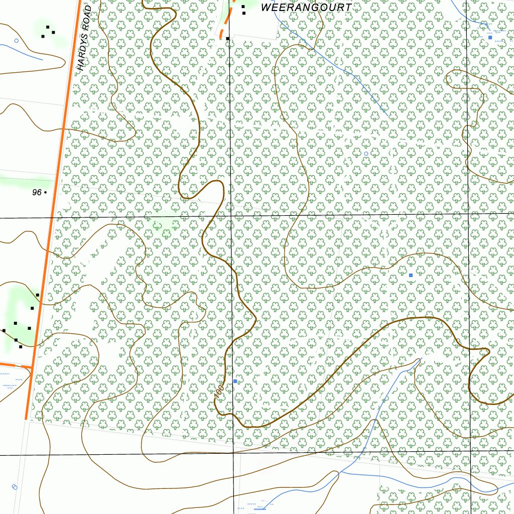 7222-2-S BRANXHOLME SOUTH Map by nswtopo | Avenza Maps