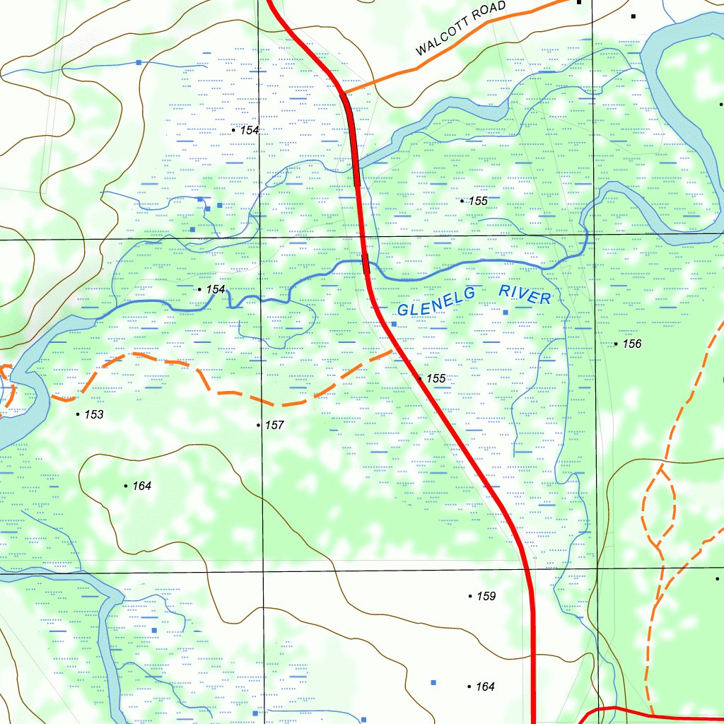 7223-1-S BALMORAL SOUTH Map by nswtopo | Avenza Maps