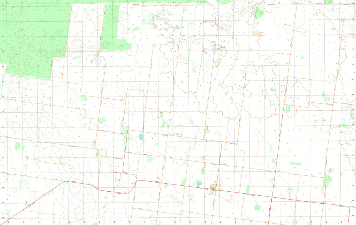 7225-4-N NETHERBY NORTH Map by nswtopo | Avenza Maps