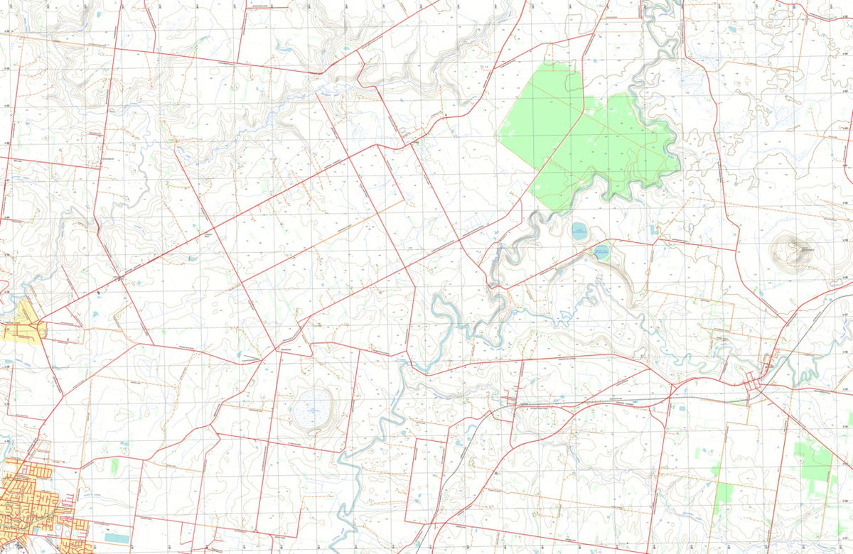 7421-3-N PANMURE NORTH Map by nswtopo | Avenza Maps