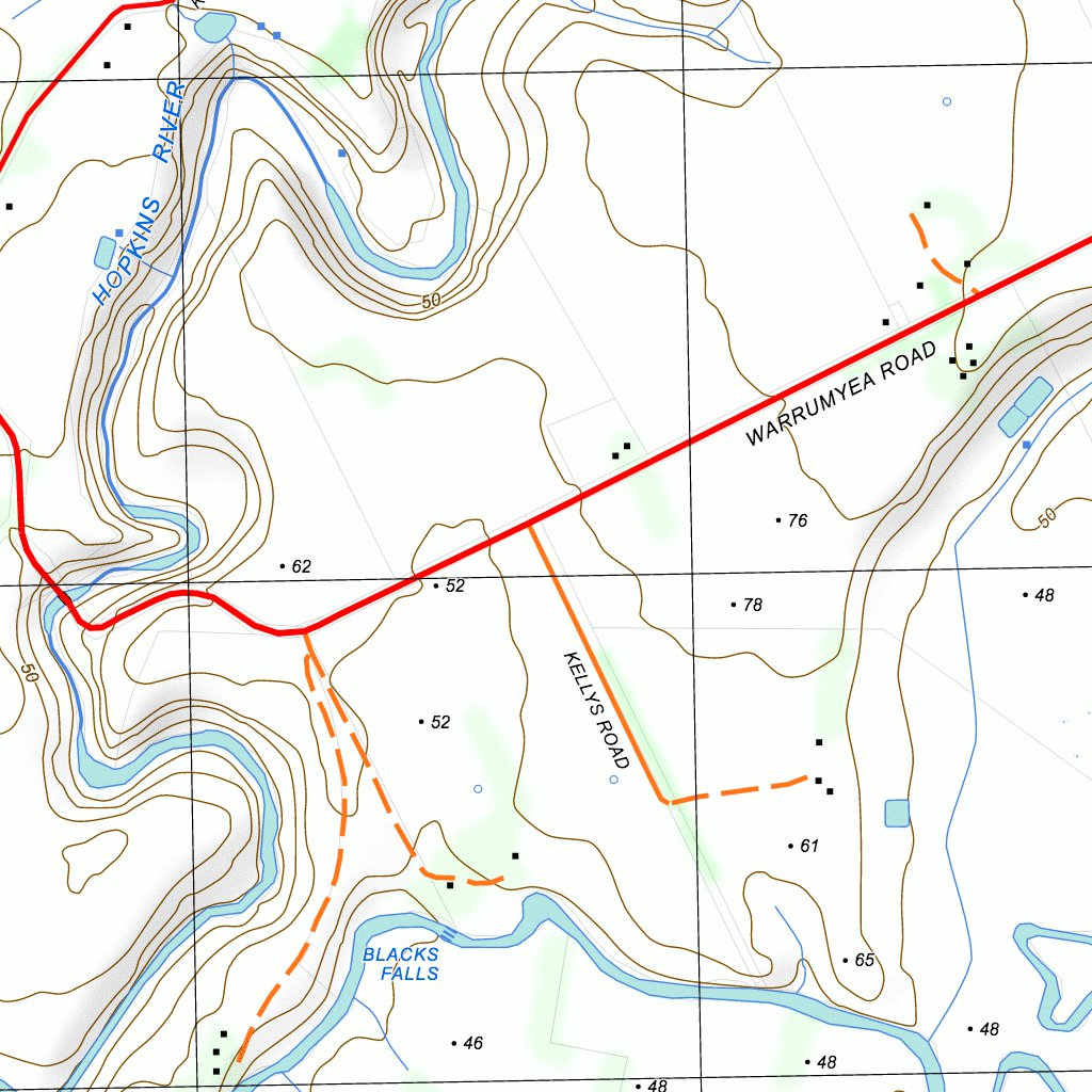7421-3-N PANMURE NORTH Map by nswtopo | Avenza Maps