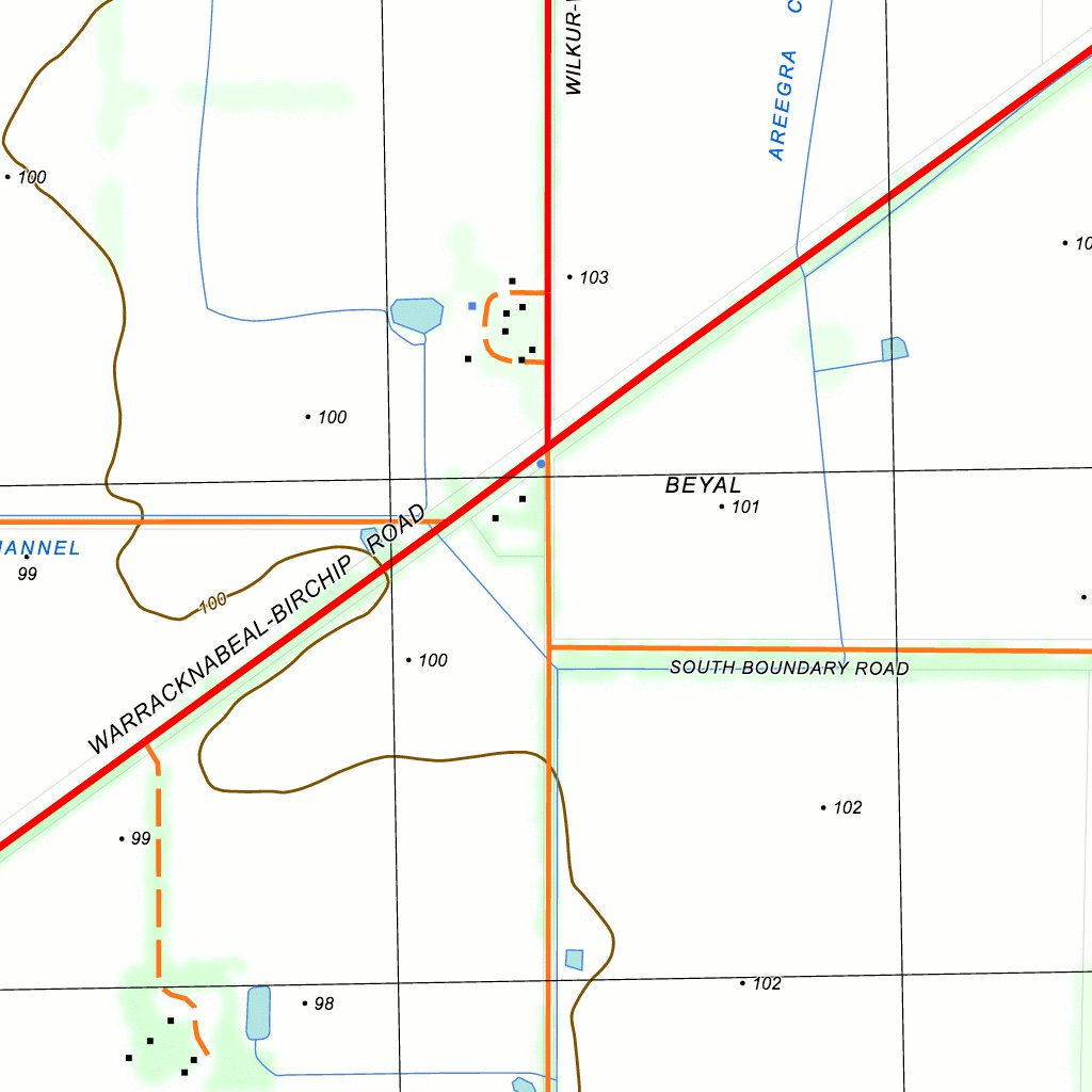 7425-4-N HOMECROFT NORTH Map by nswtopo | Avenza Maps