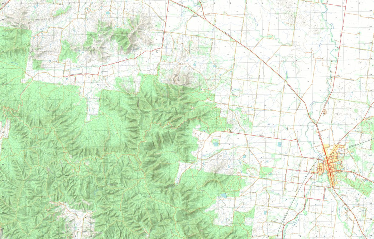 7523-1-N AVOCA NORTH Map by nswtopo | Avenza Maps