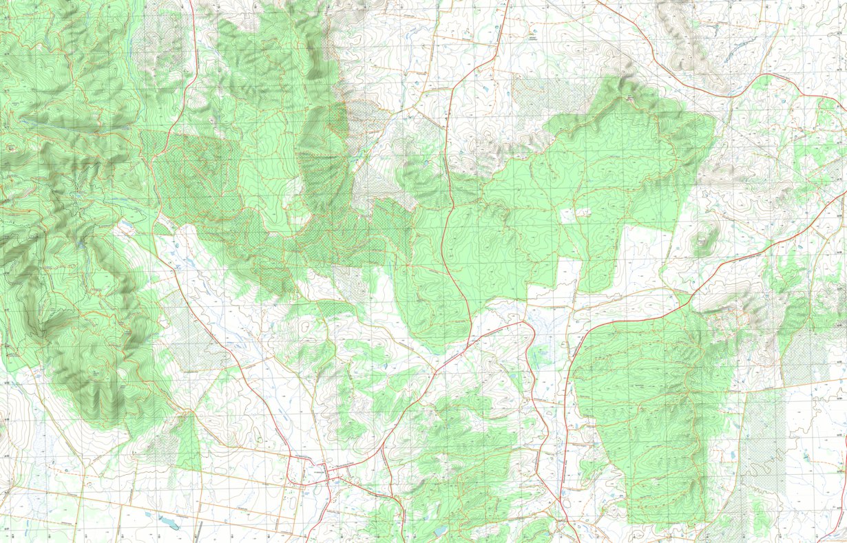 7523-2-N BEAUFORT NORTH Map by nswtopo | Avenza Maps