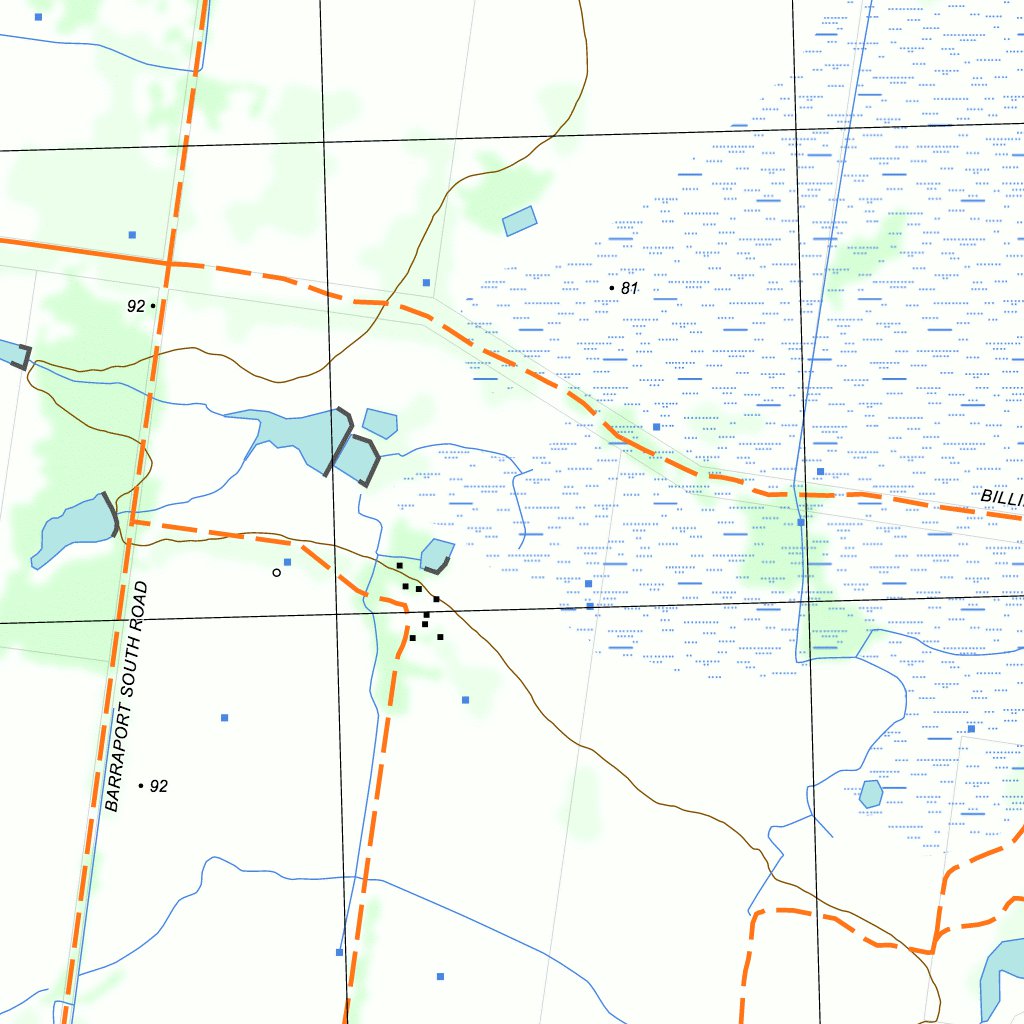 7625-4-N BOORT NORTH Map by nswtopo | Avenza Maps