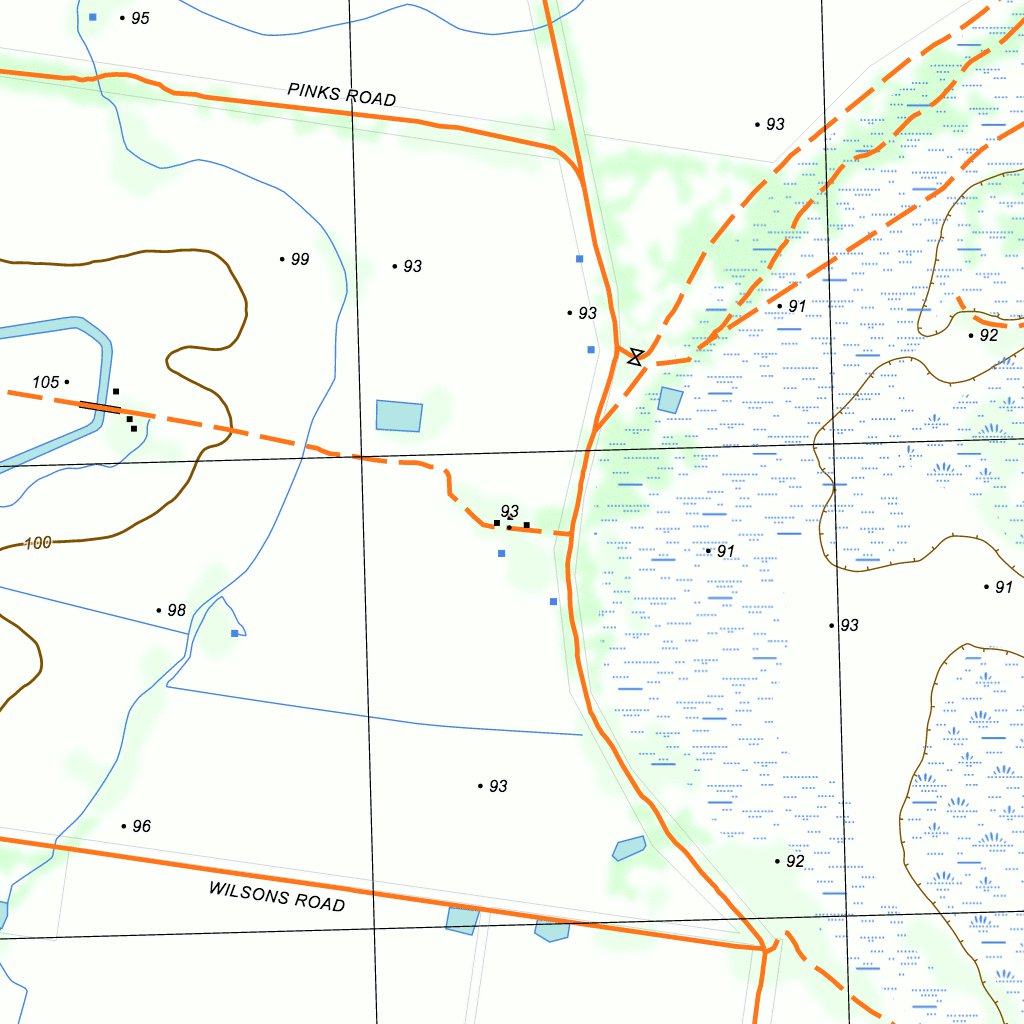 7625-4-S BOORT SOUTH Map by nswtopo | Avenza Maps