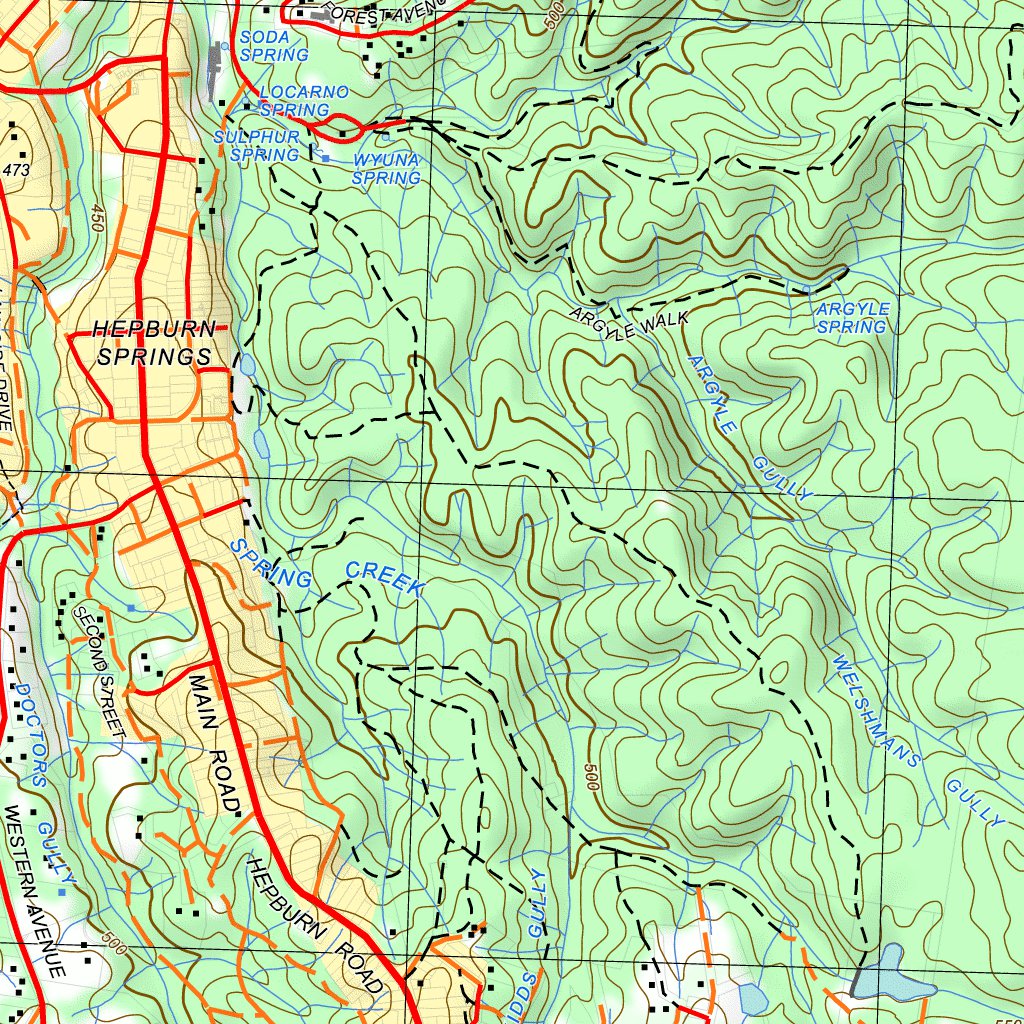 7723-3-N DAYLESFORD NORTH Map by nswtopo | Avenza Maps