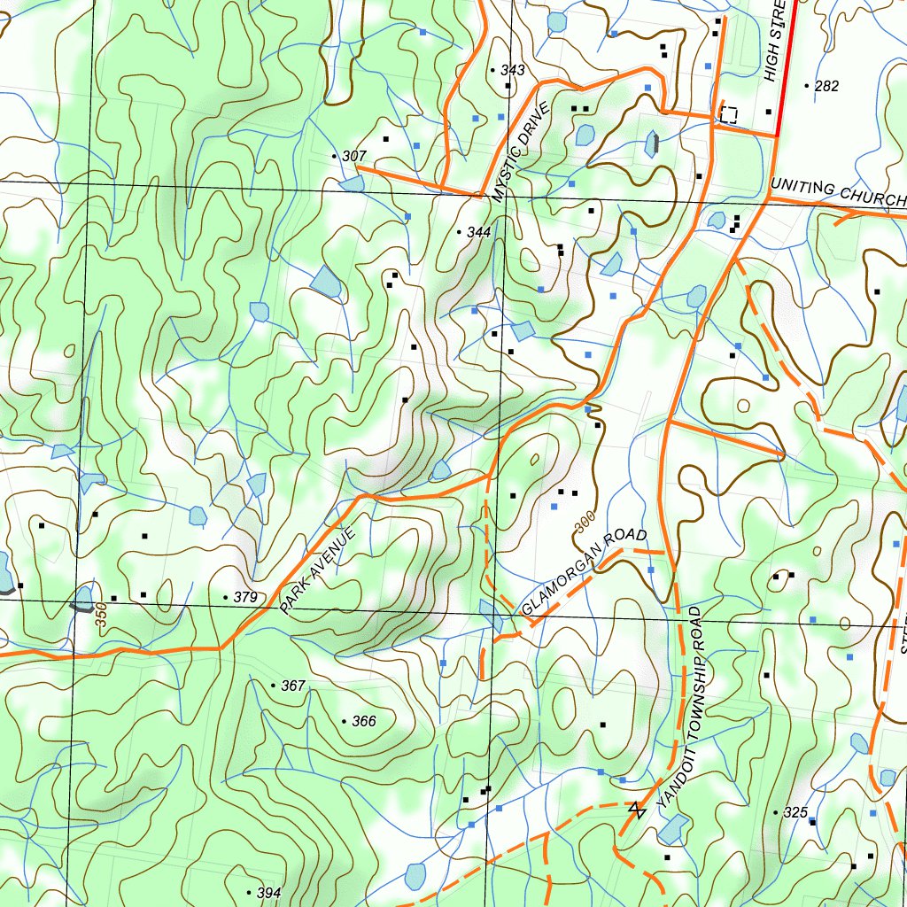 7723-4-S CASTLEMAINE SOUTH Map by nswtopo | Avenza Maps