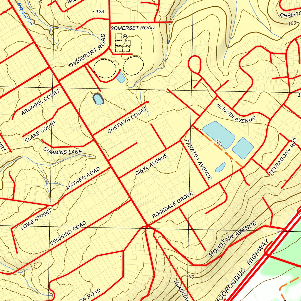 7921-4-S FRANKSTON SOUTH Map by nswtopo | Avenza Maps