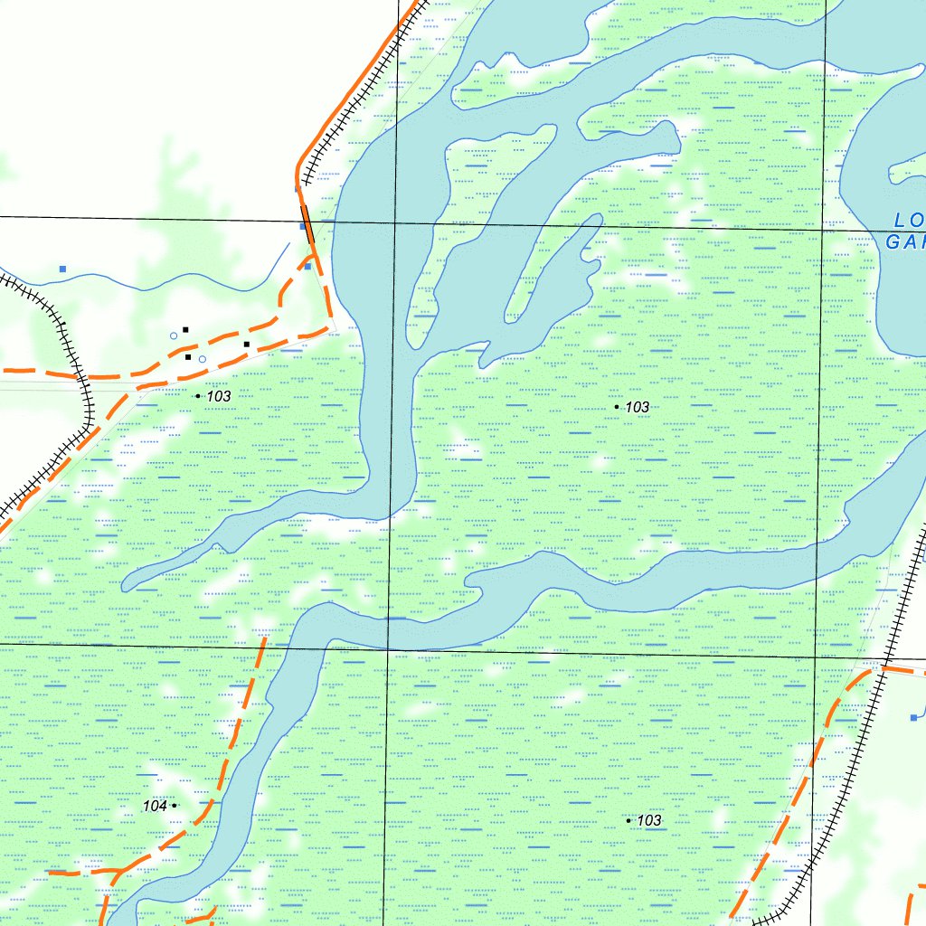 7925-1-S NUMURKAH SOUTH Map by nswtopo | Avenza Maps