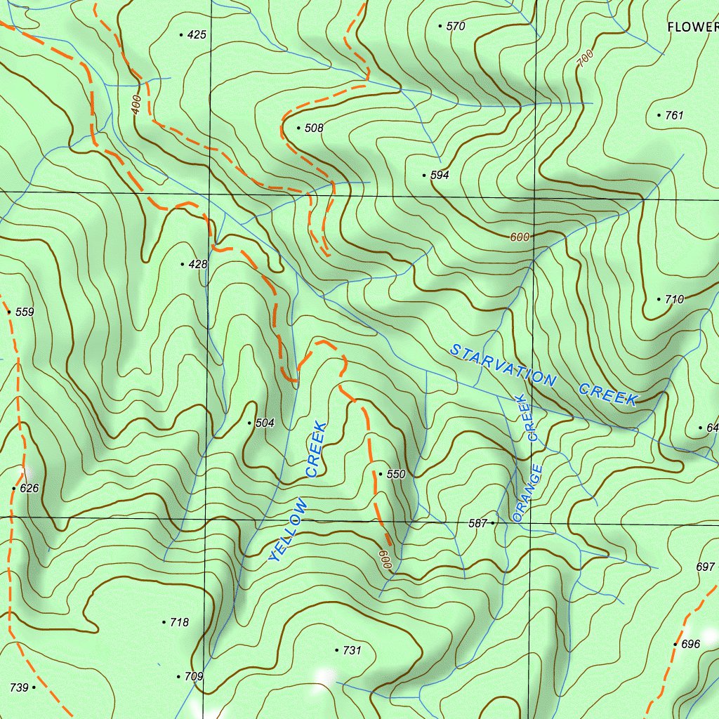 8022-2-N NEERIM NORTH Map by nswtopo | Avenza Maps