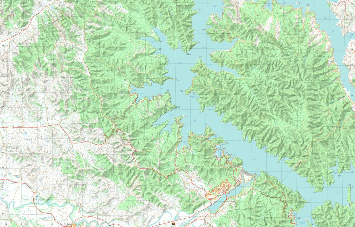 8023-1-S EILDON SOUTH Map by nswtopo | Avenza Maps