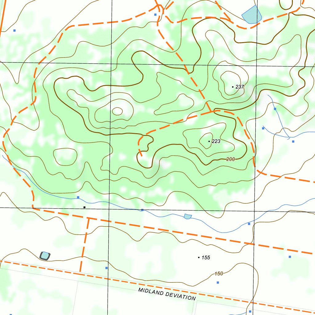 8025-3-S DOOKIE SOUTH Map by nswtopo | Avenza Maps