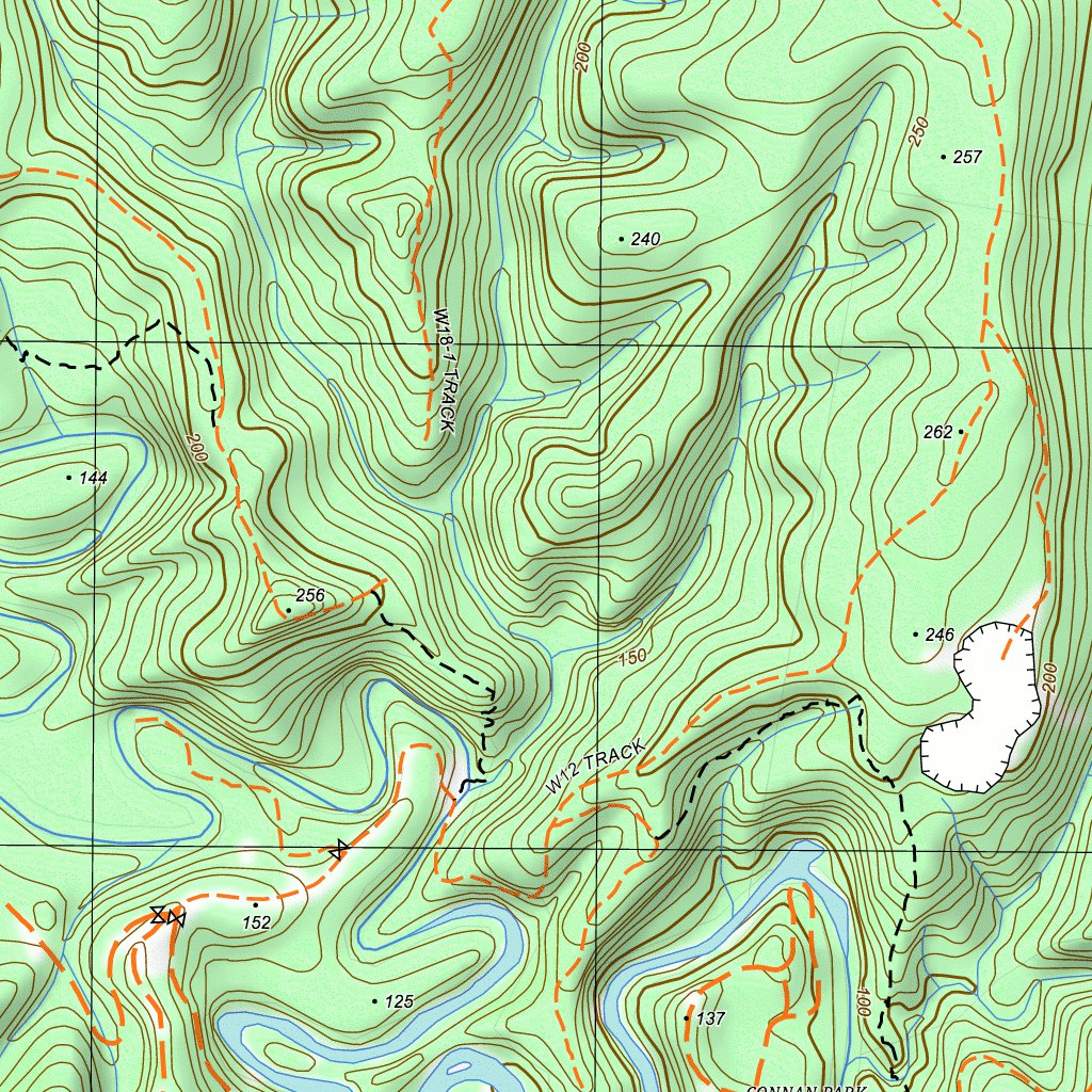 8121-1-N MOE NORTH Map by nswtopo | Avenza Maps