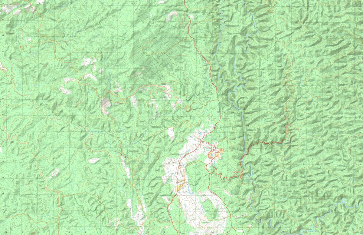 8122-2-S WALHALLA SOUTH Map by nswtopo | Avenza Maps
