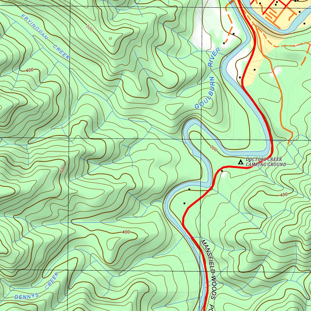 8123-3-N JAMIESON NORTH Map by nswtopo | Avenza Maps