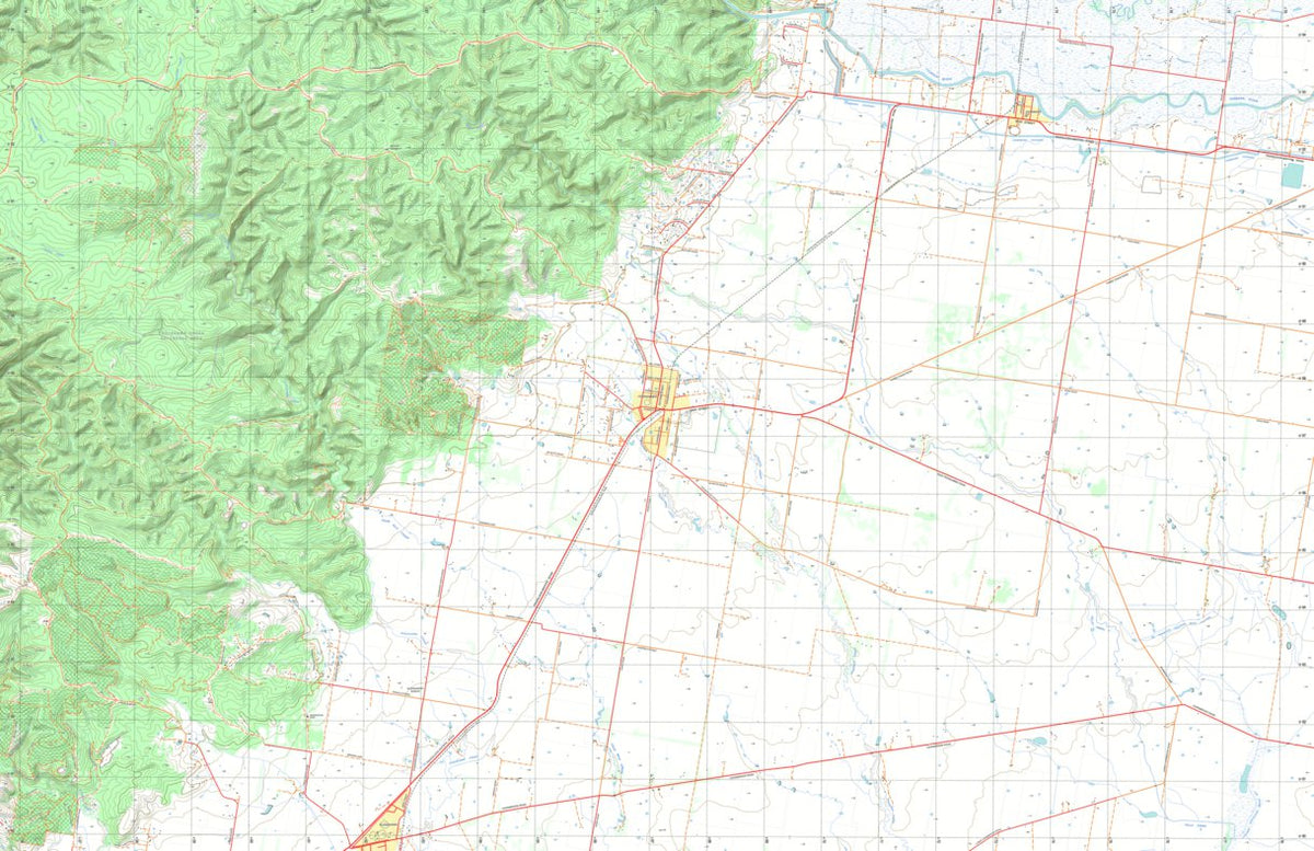 8221-4-N TRARALGON NORTH Map by nswtopo | Avenza Maps