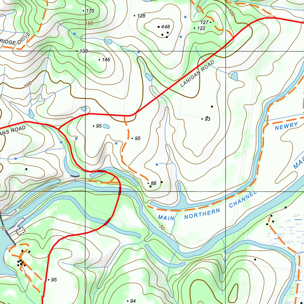 8222-2-S MAFFRA SOUTH Map by nswtopo | Avenza Maps