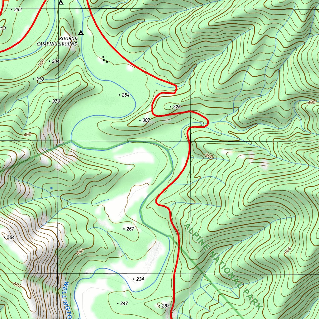8222-4-N LICOLA NORTH Map by nswtopo | Avenza Maps