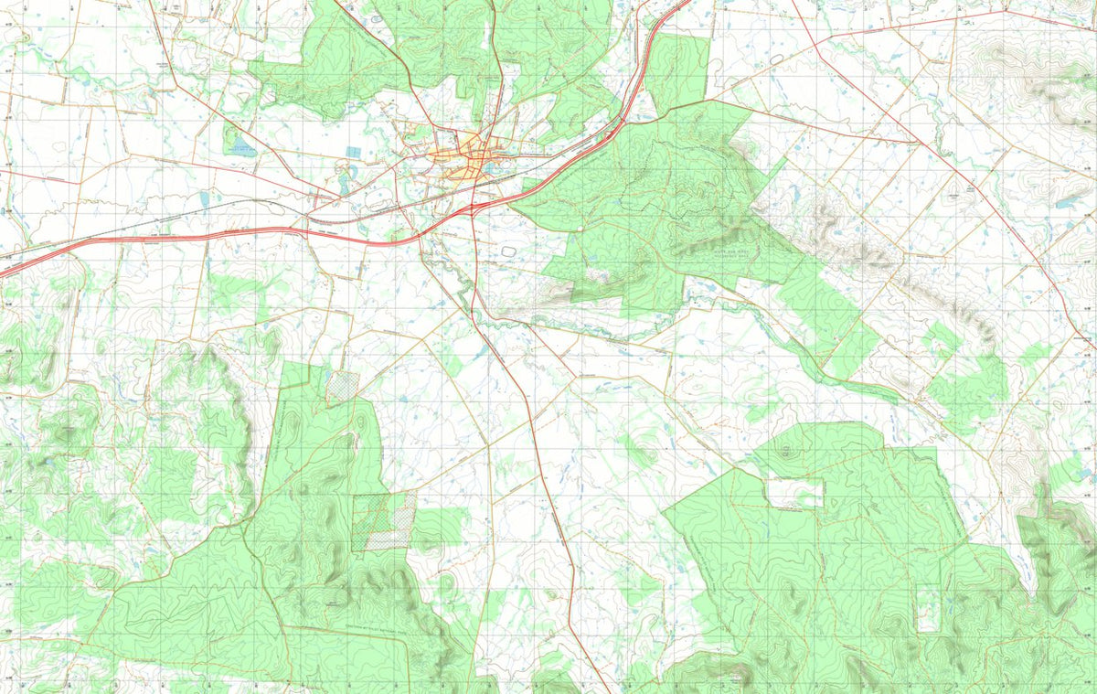 8225-4-S CHILTERN SOUTH Map by nswtopo | Avenza Maps