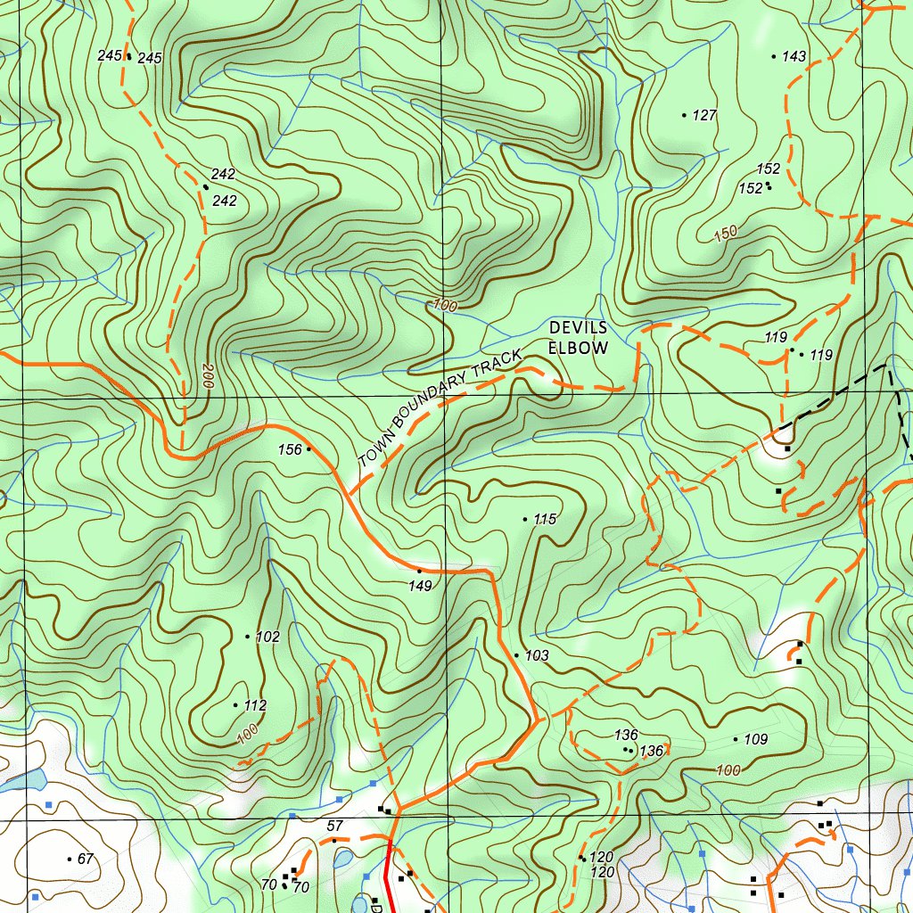 8422-1-S BRUTHEN SOUTH Map by nswtopo | Avenza Maps