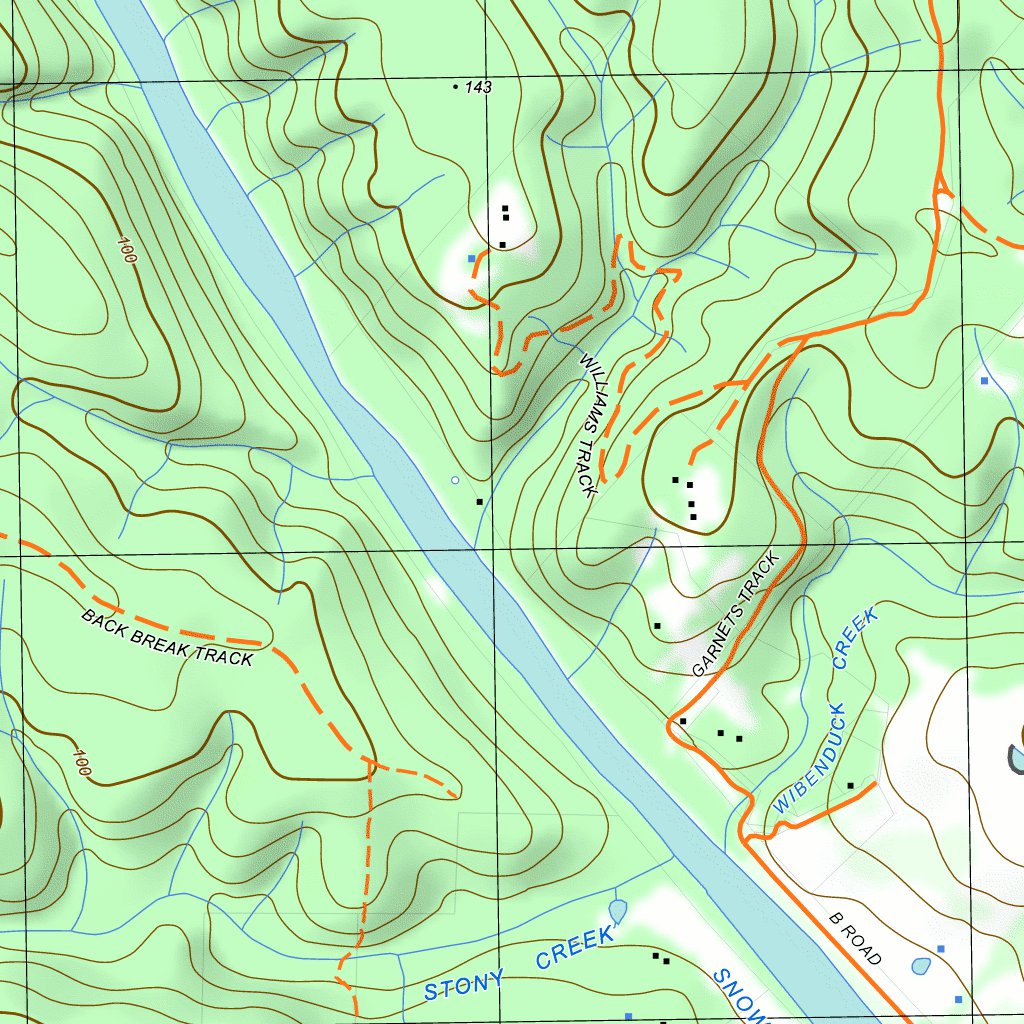 8522-1-S ORBOST SOUTH Map by nswtopo | Avenza Maps