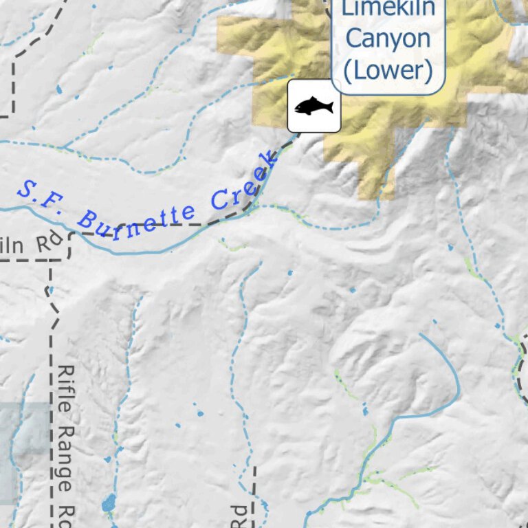 Big Spring Creek Map by Off The Grid Maps | Avenza Maps