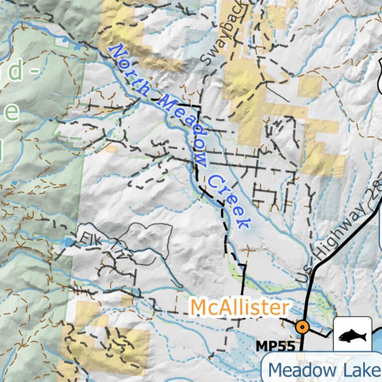 Madison River Ennis to Three Forks Map by Off The Grid Maps | Avenza Maps