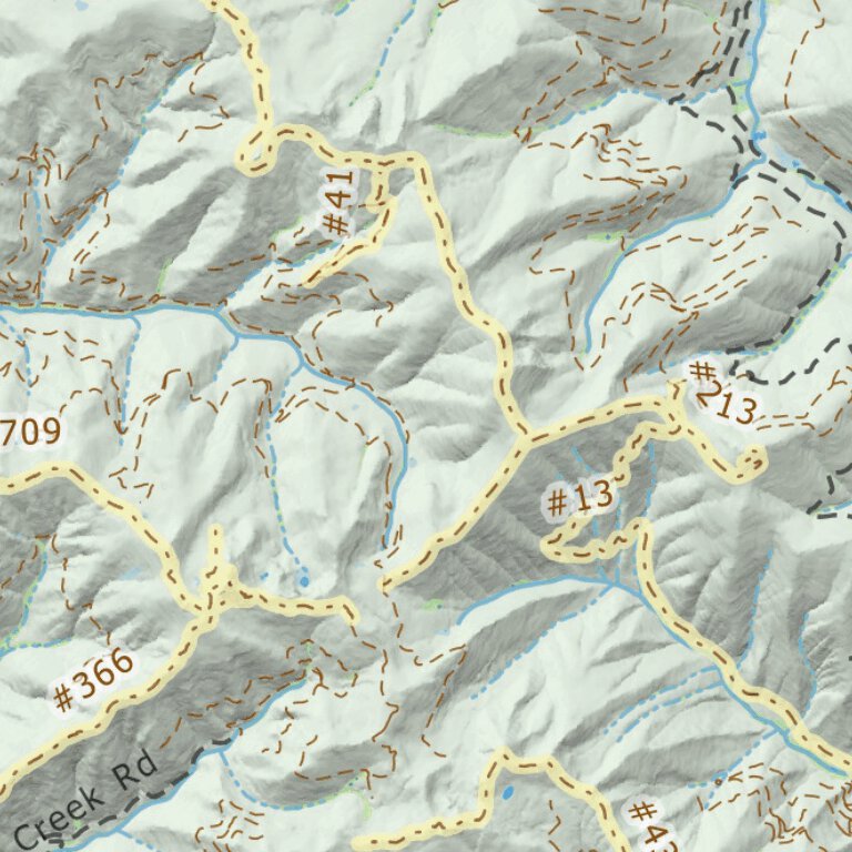 Yaak River Map by Off The Grid Maps | Avenza Maps