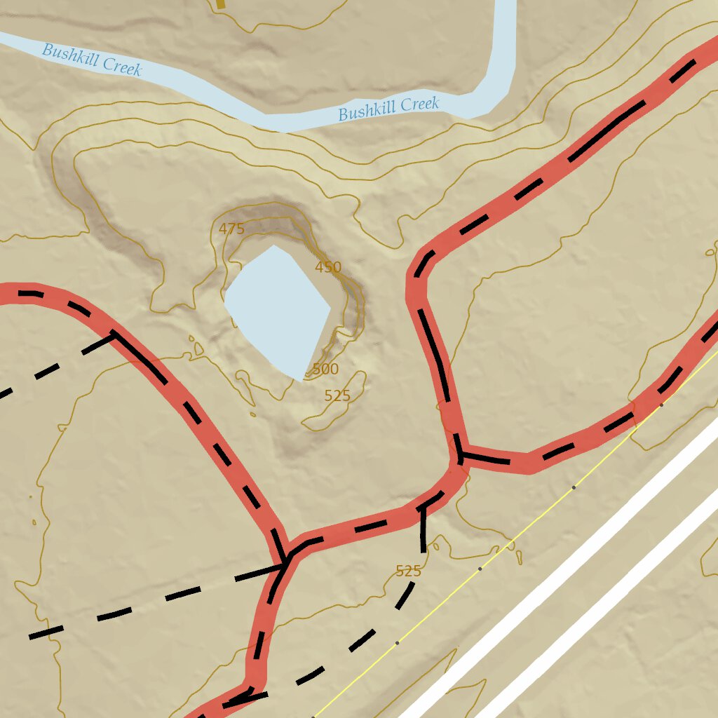 Jacobsburg State Park Mountain Biking Map by offthemaps | Avenza Maps