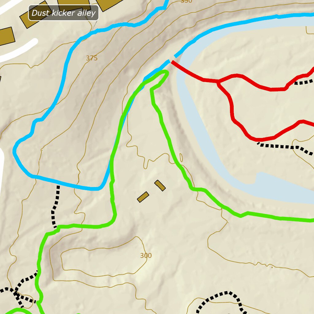 Jordan Creek Park Mountain Biking Map by offthemaps | Avenza Maps