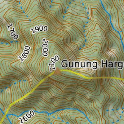 GUNUNG LIMAN Map by oon | Avenza Maps