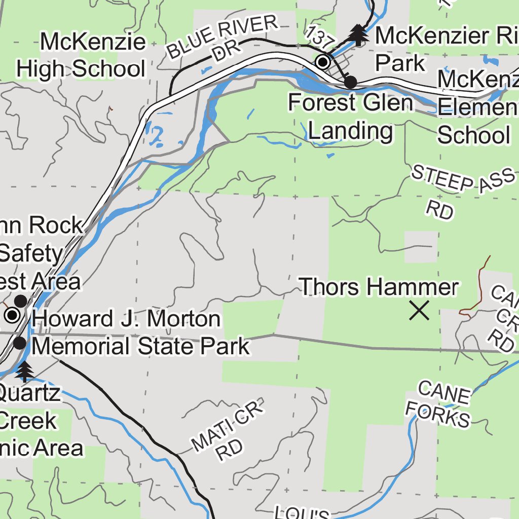 East Lane - North Map by Oregon Department of Fish and Wildlife ...